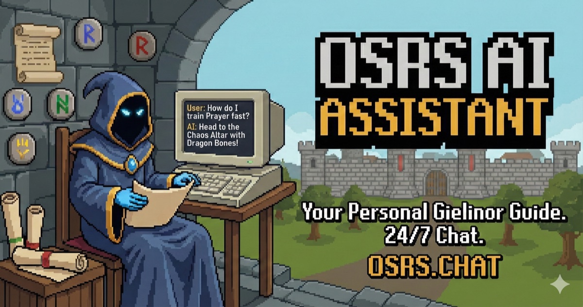 OSRS.chat - AI Assistant for Old School RuneScape
